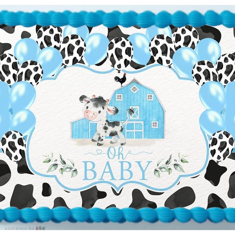 Oh Boy Cake Topper - Etsy