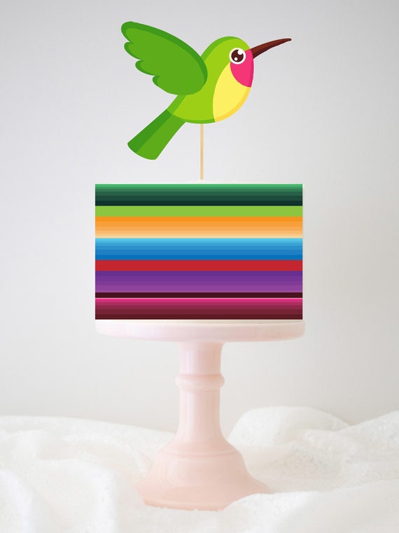 Sarape Fiesta Mexican Design Edible Cake Side Border Image - Etsy