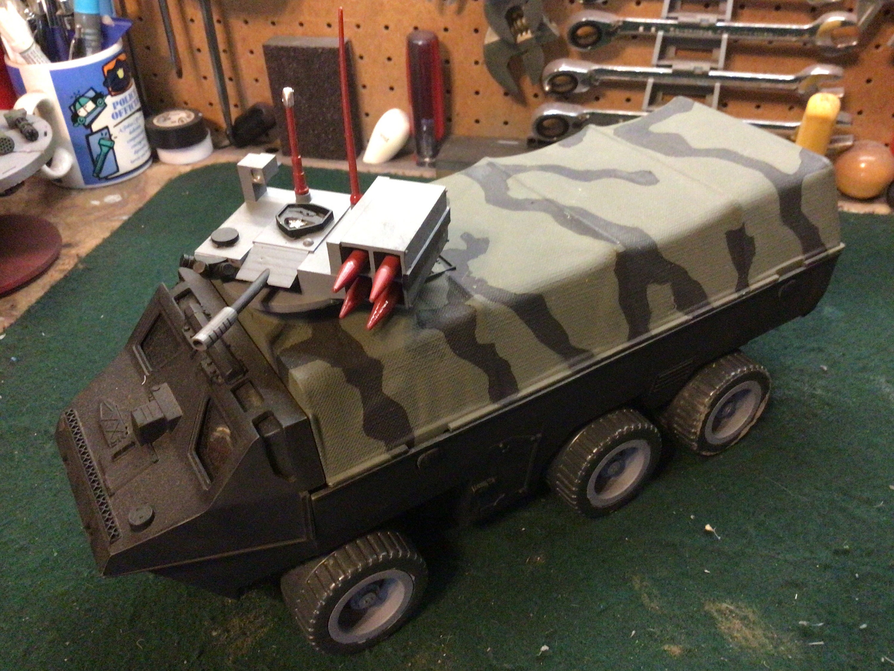 APC Bushmaster Turret Upgrade Night Force Paint Scheme - Etsy