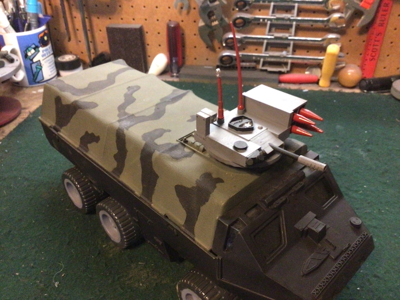 APC Bushmaster Turret Upgrade Night Force Paint Scheme - Etsy