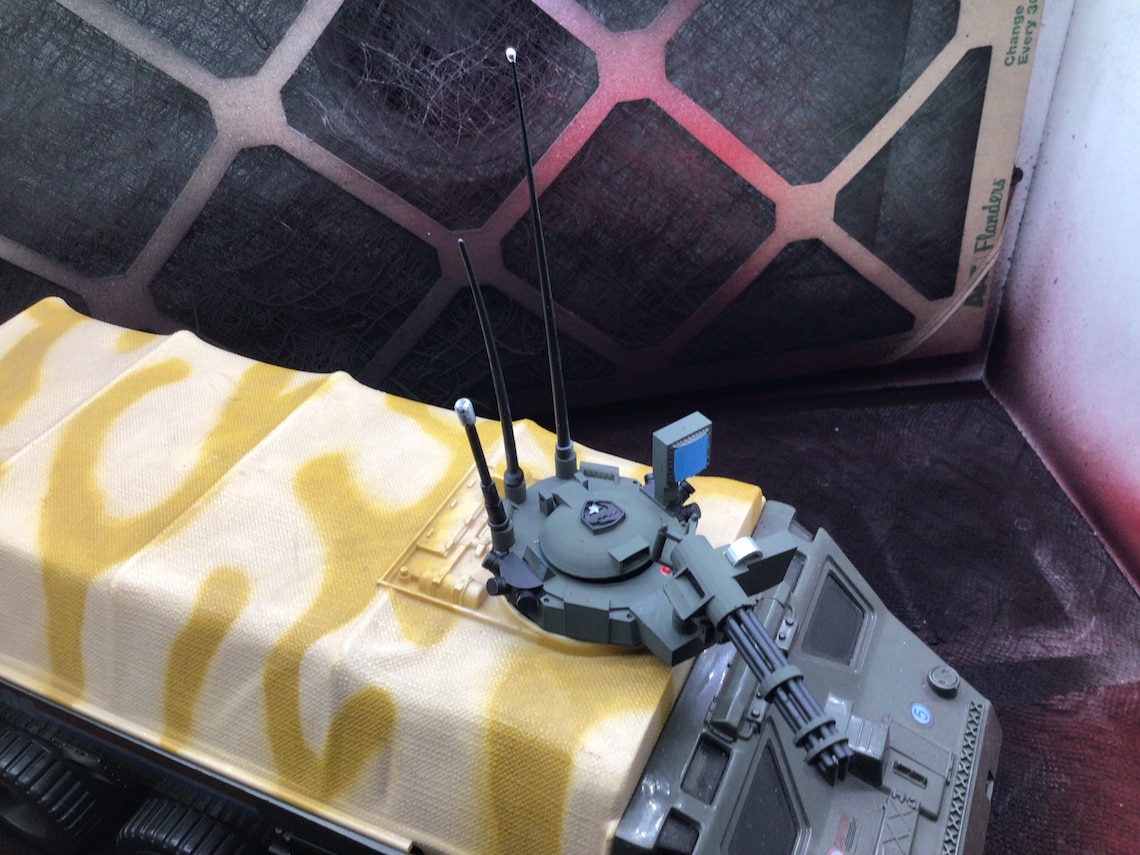 Gi Joe APC Manned Turret Kit 3d Printed Resin - Etsy