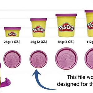 DIGITAL FILE, 2 Oz, Play Doh Easter Svg X5, Playdoh, Glowforge Files ...