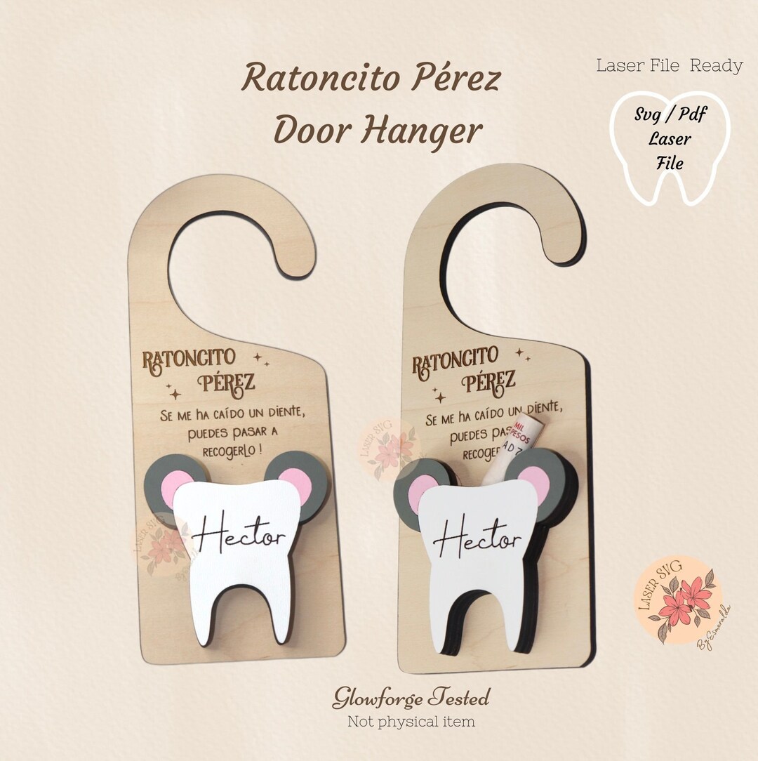 ARCHIVO DIGITAL, Ratoncito Perez, Raton Perez, Colgador de puerta ...