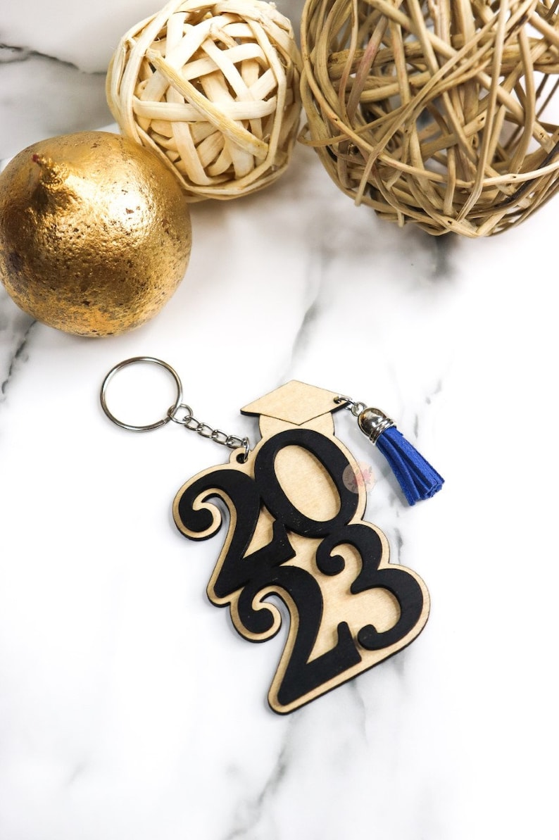 DIGITAL FILE Graduation Keychain 2023 Laser File Senior - Etsy