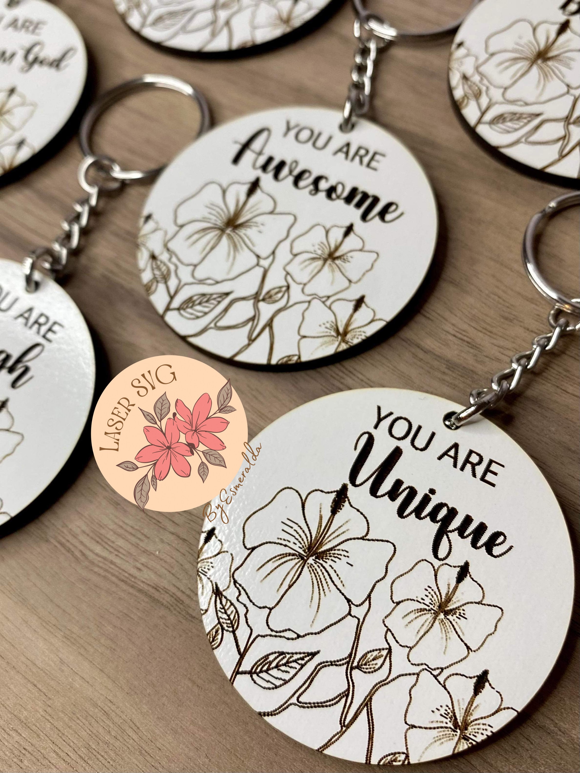 DIGITAL FILE Keychain Bundle Inspirational Keychain Bundle - Etsy