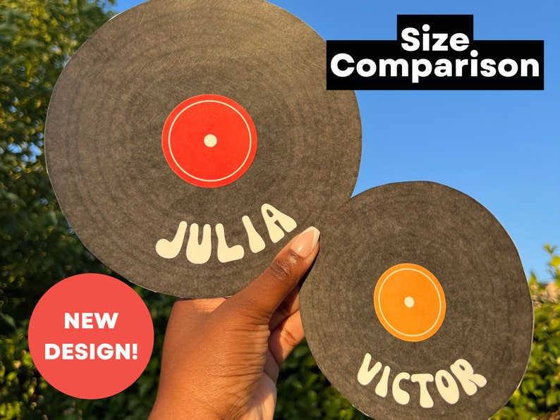 Vinyl/record Template Editable Printable Door Dec RA - Etsy