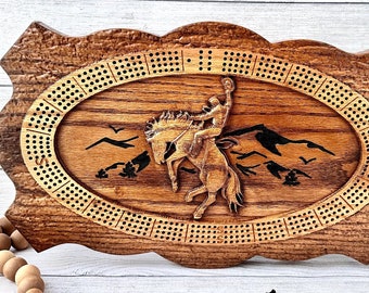 Cribbage Board Horse - Etsy