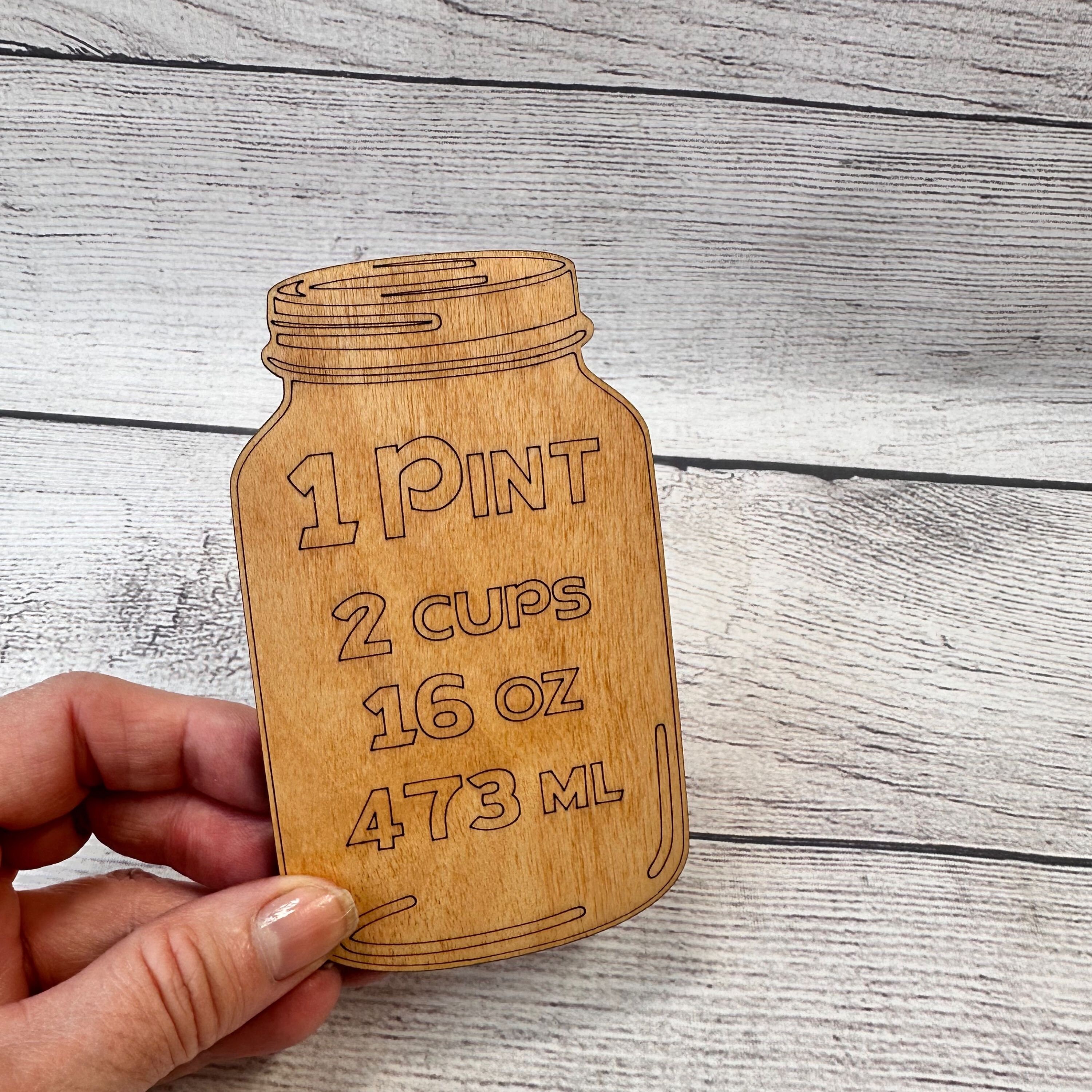 Measuring Bundle Mason Jar, Farmhouse Decor, Stencil Cut File ...