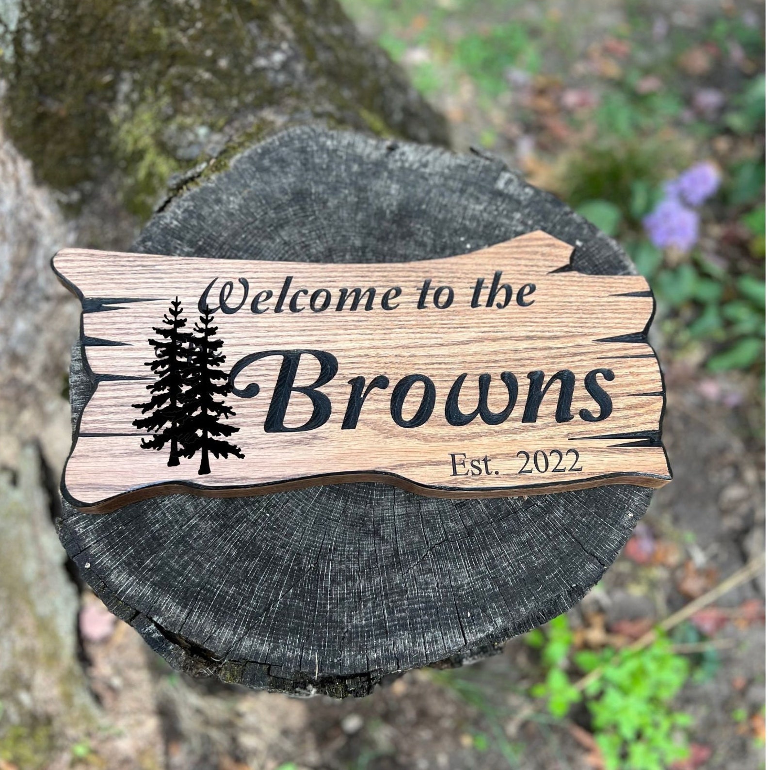 Custom Wood Sign Outdoor Wooden Sign Customized Business - Etsy