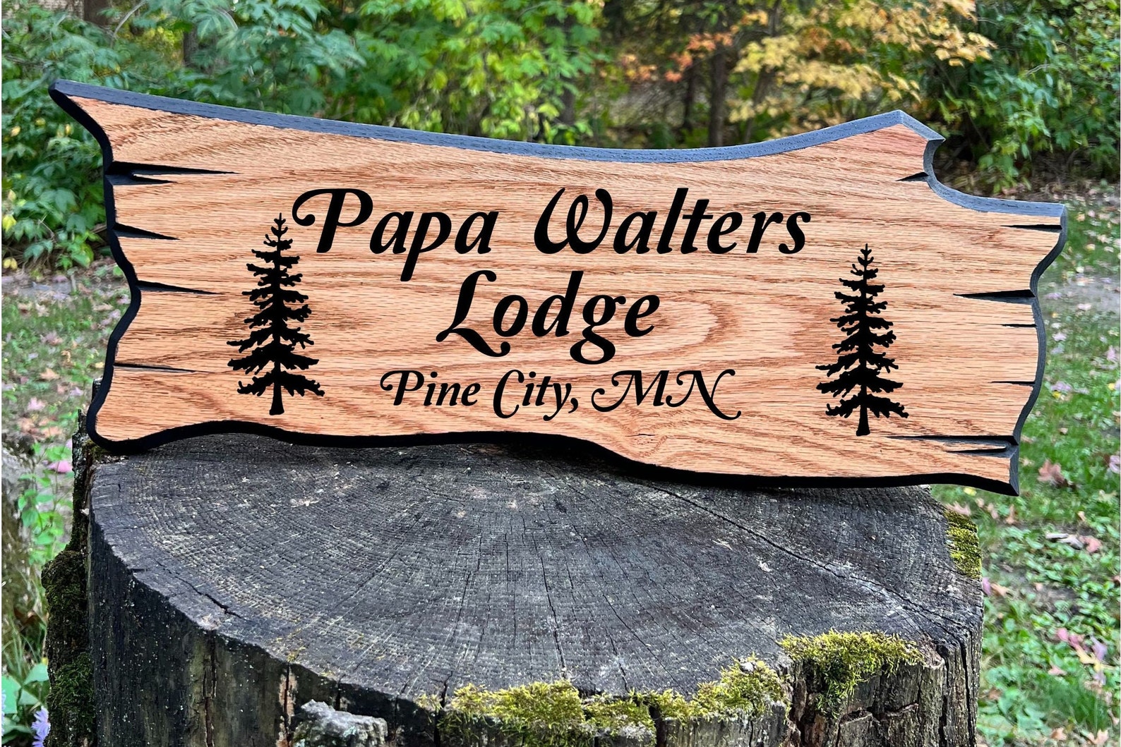 Custom Wood Sign Outdoor Wooden Sign Customized Business - Etsy