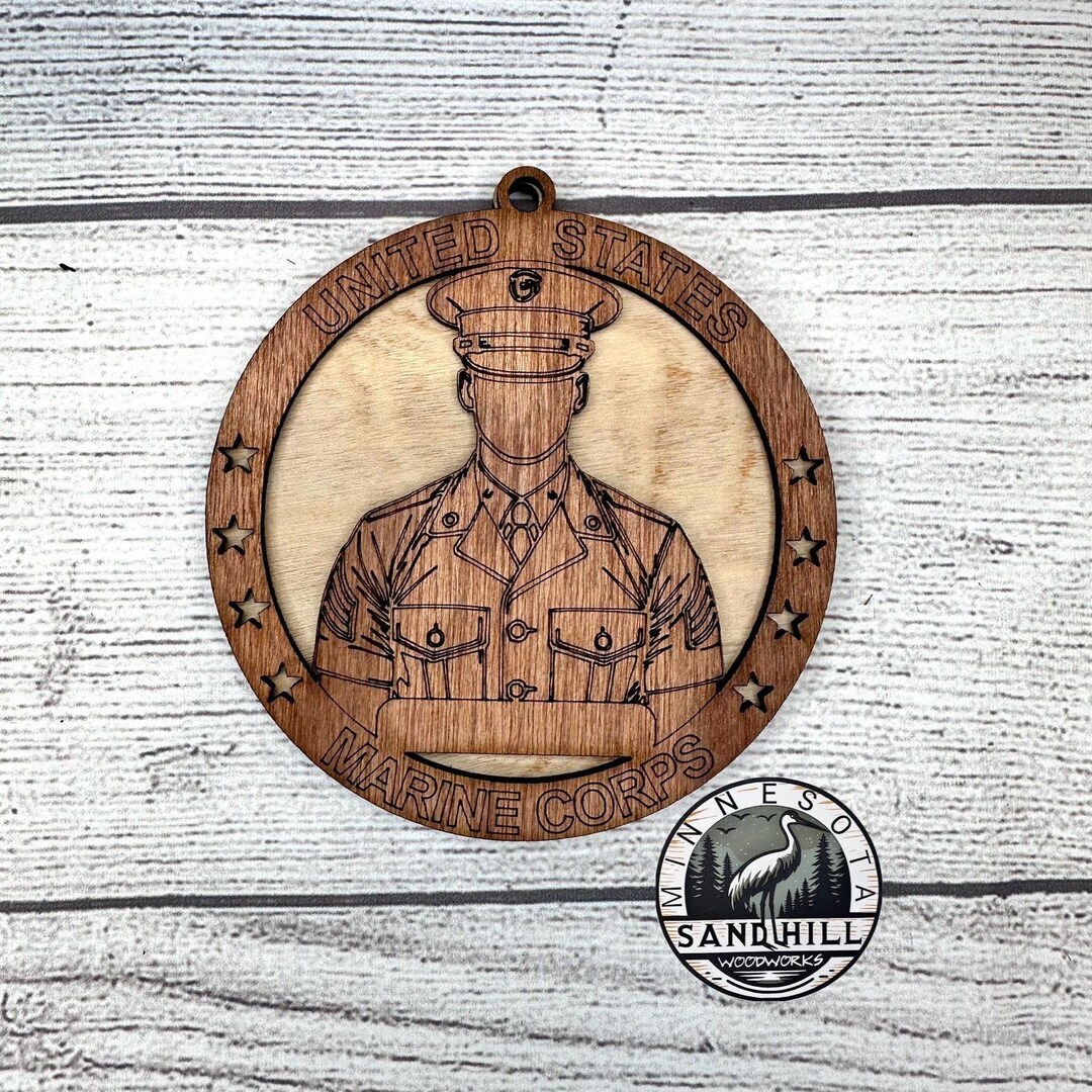US Marine Corps, Engraving File for Laser Cutting | Military SVG ...