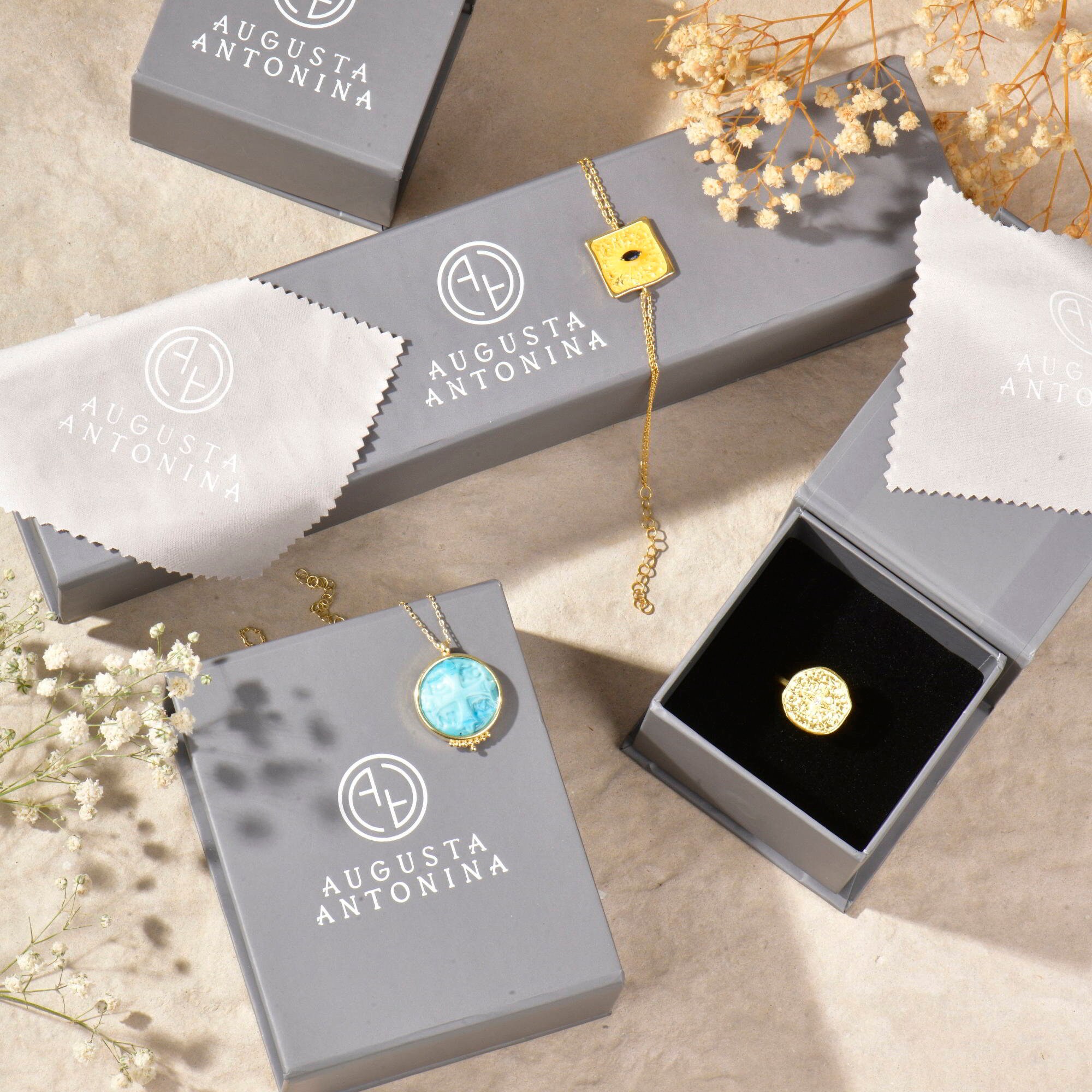 Silver Caesar Coin Necklace in 18K Gold Intaglio Roman - Etsy