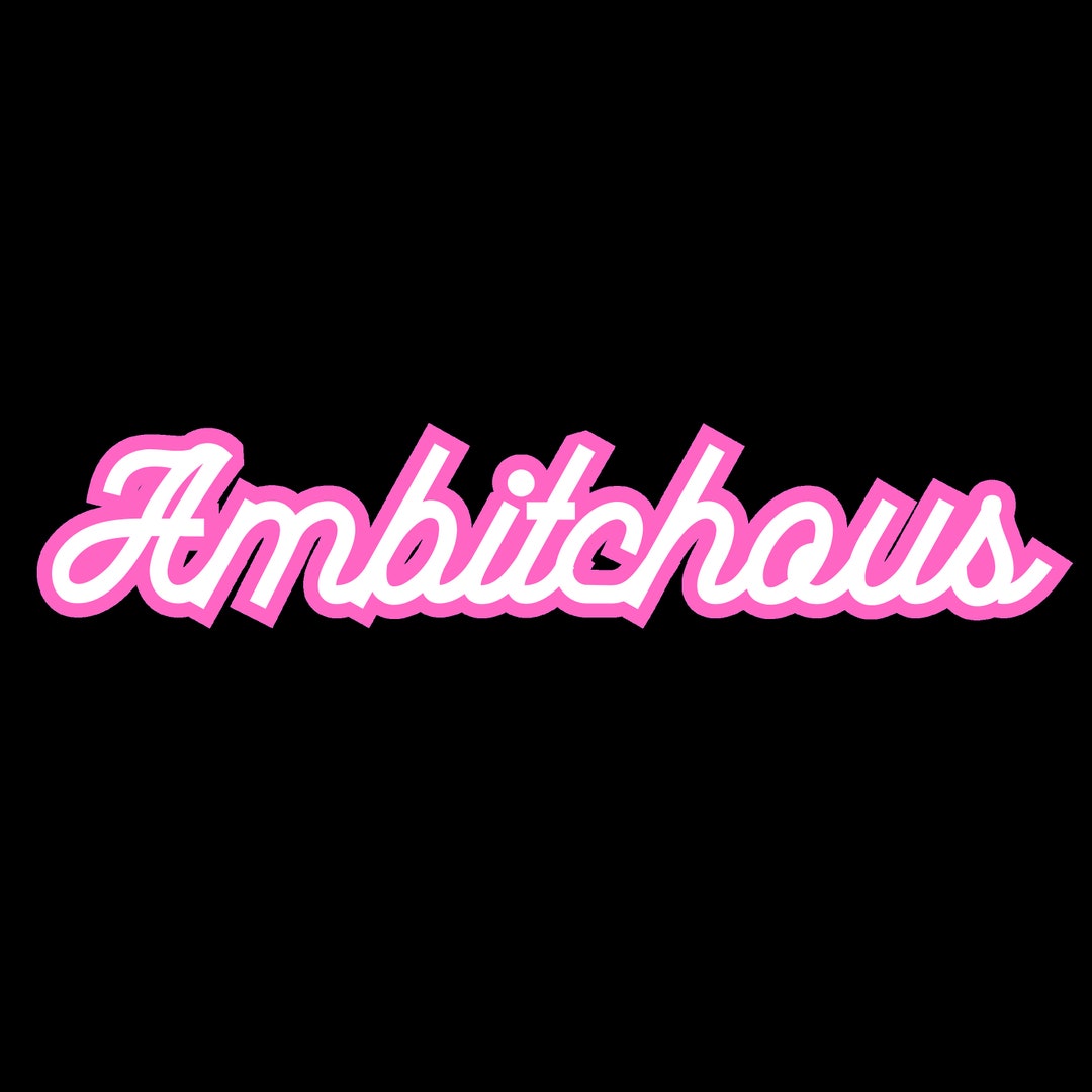 Ambitchous SVG: Digital Download Printable - Etsy