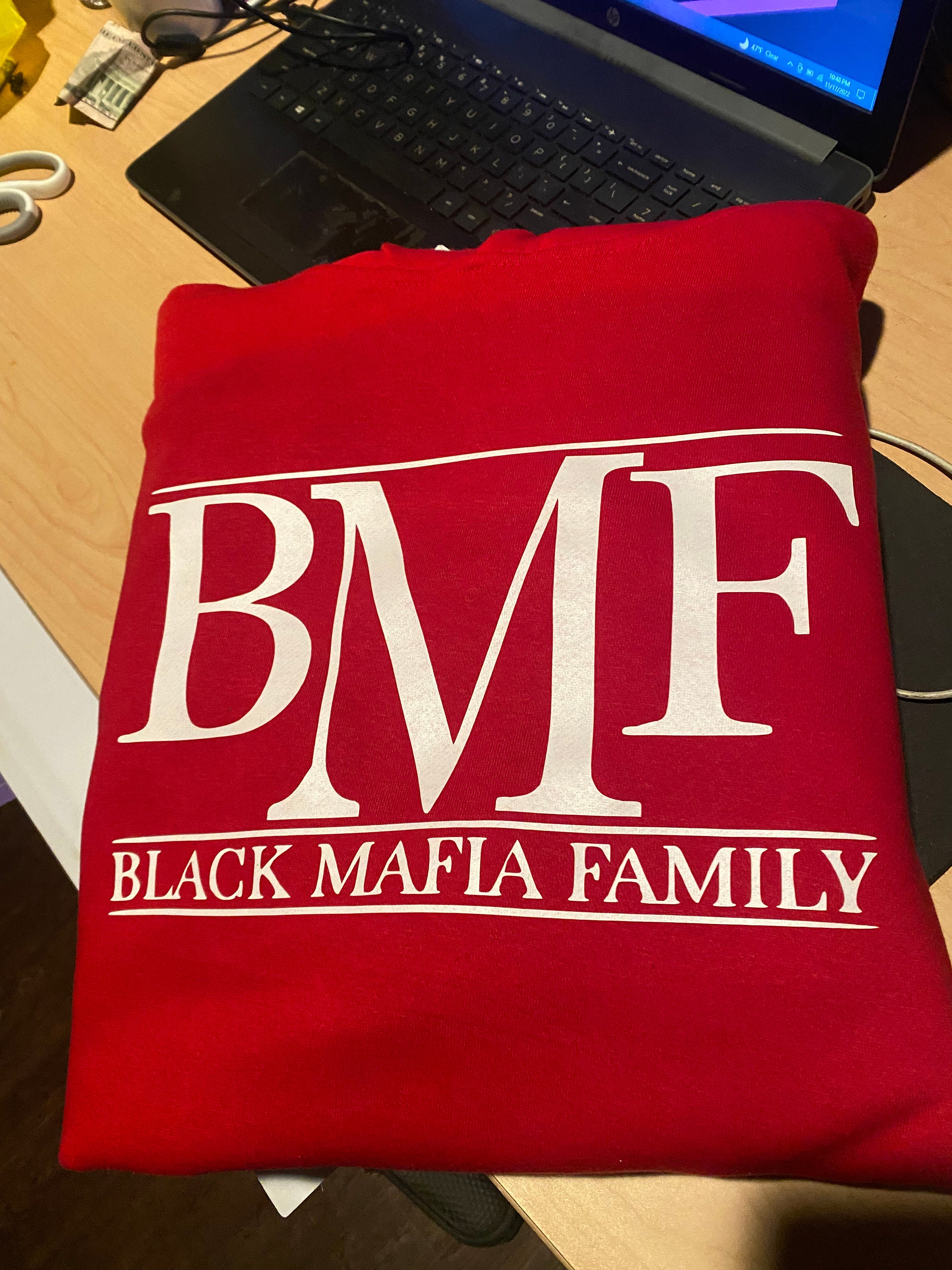 BMF Hoodie - Custom Made - Any Color - Etsy