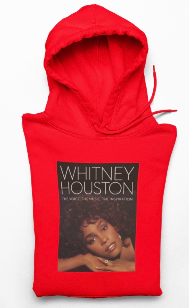 Whitney Houston R&B Singer Hoodie - Etsy