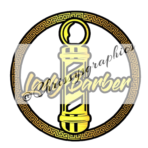 Lady Barber Transparent Png sublimation Digital Download - Etsy