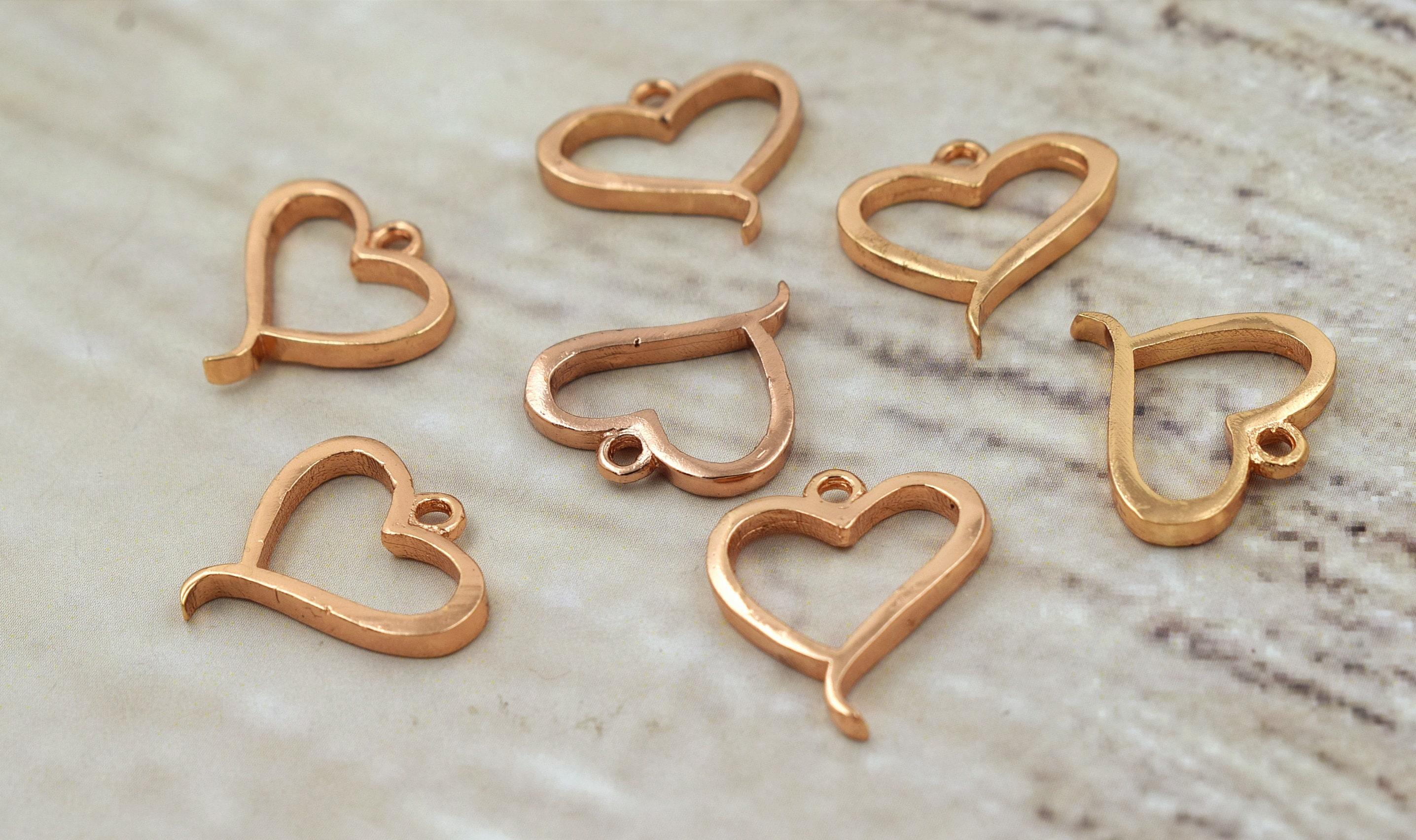 22x23mm Heart Bezel for Jewelry Making Bezel for Resin Craft Bezel ...