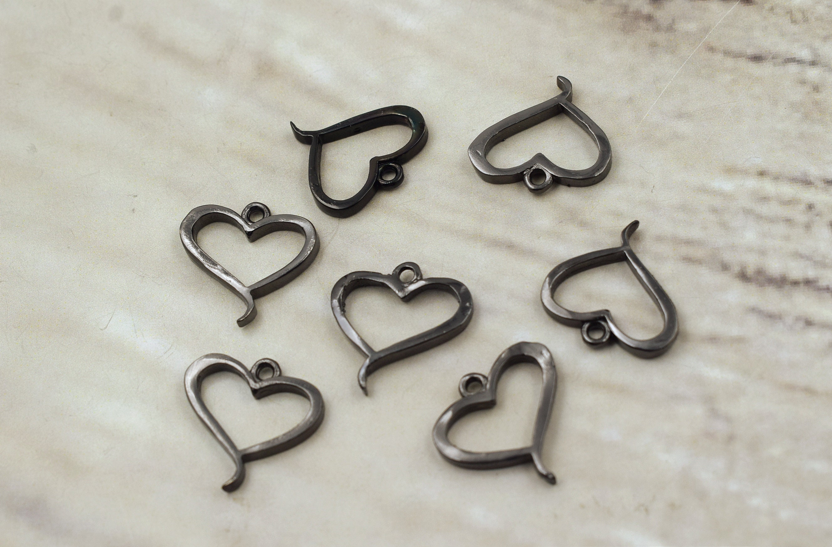 22x23mm Heart Bezel for Jewelry Making Bezel for Resin Craft Bezel ...