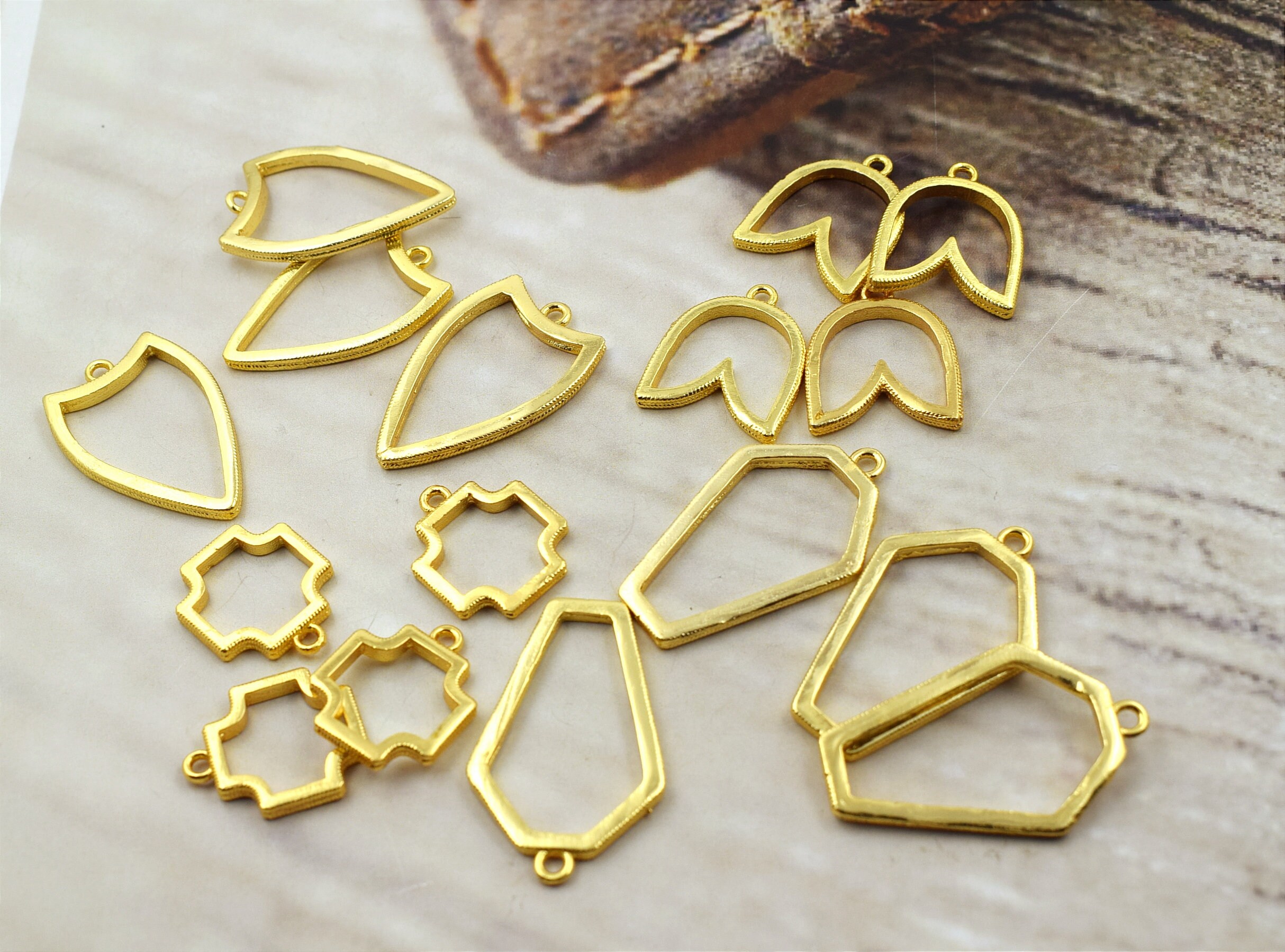 Open Bezel for Resin. Open Bezel for Resin Jewelry. Bezel Frame for ...