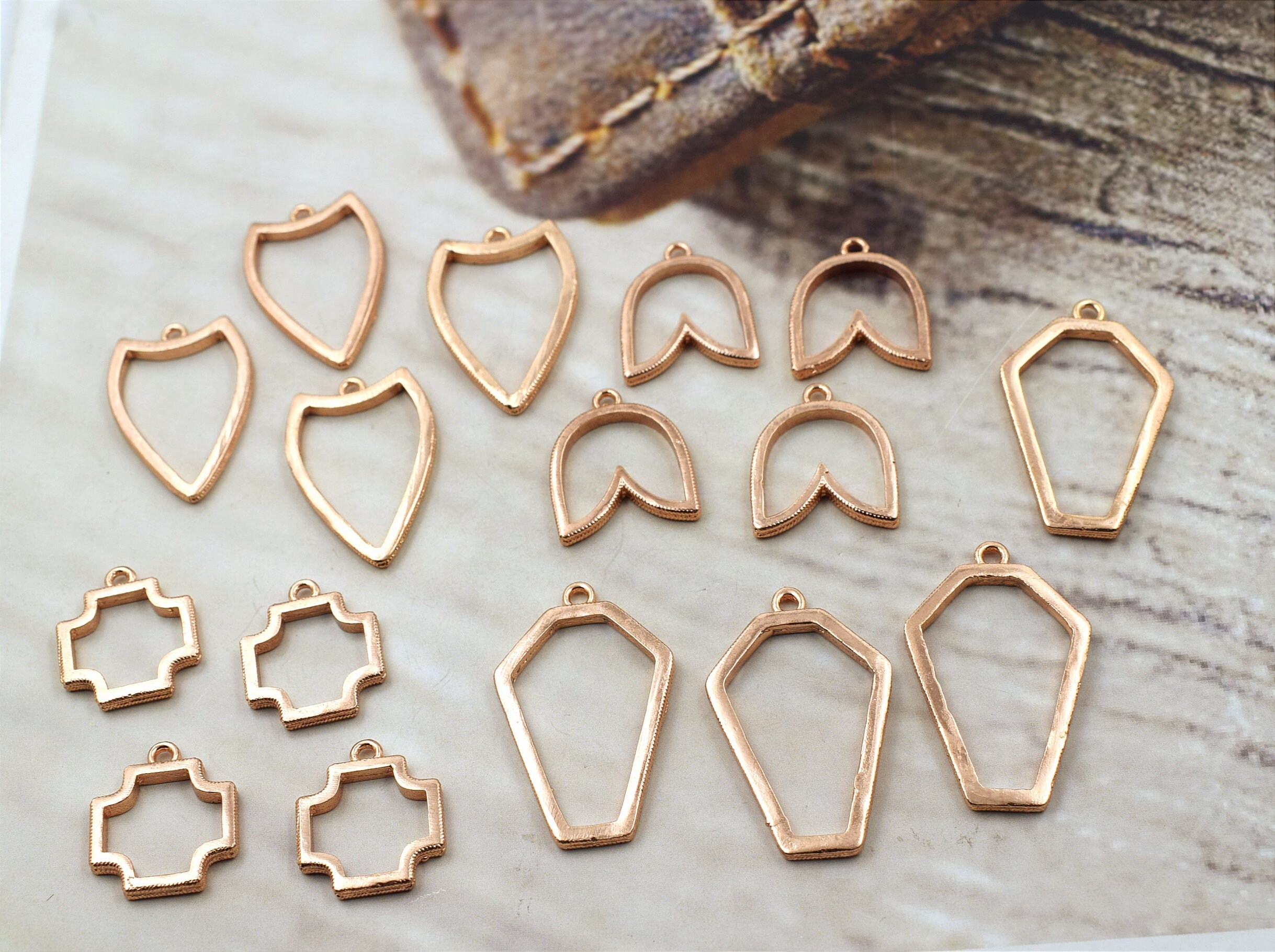 Open Bezel for Resin. Open Bezel for Resin Jewelry. Bezel Frame for ...