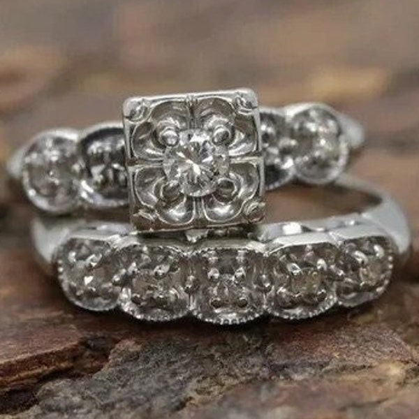 1950s Engagement Ring - Etsy