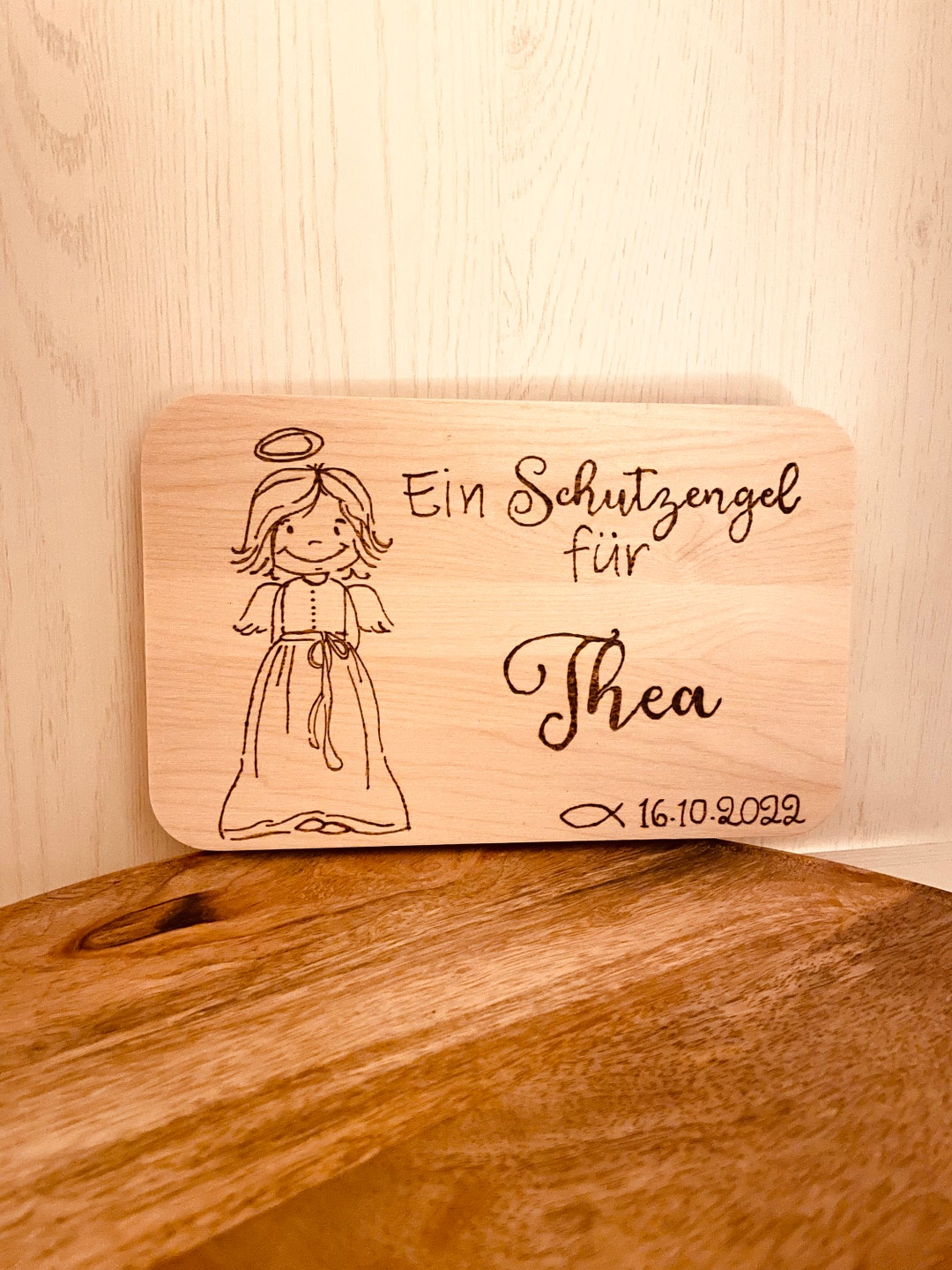 Guardian Angel Breakfast Board - Etsy