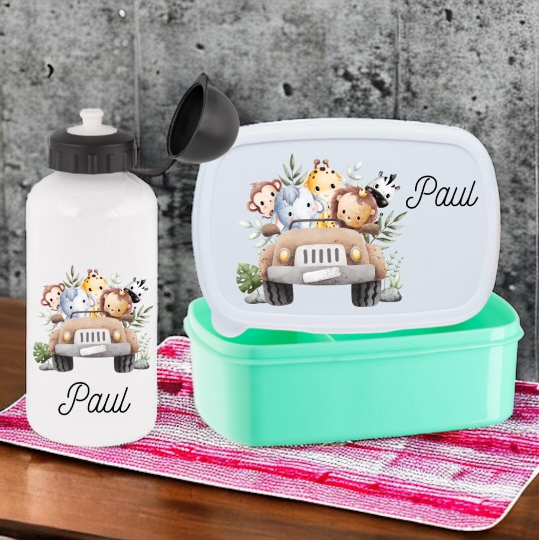 Lunch Box Set Safari - Etsy