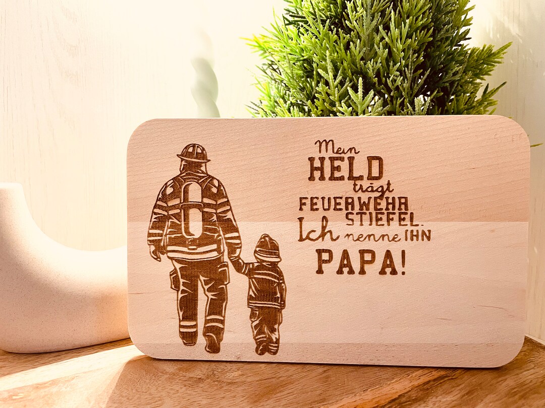 Fire Department Dad Breakfast Board - Etsy