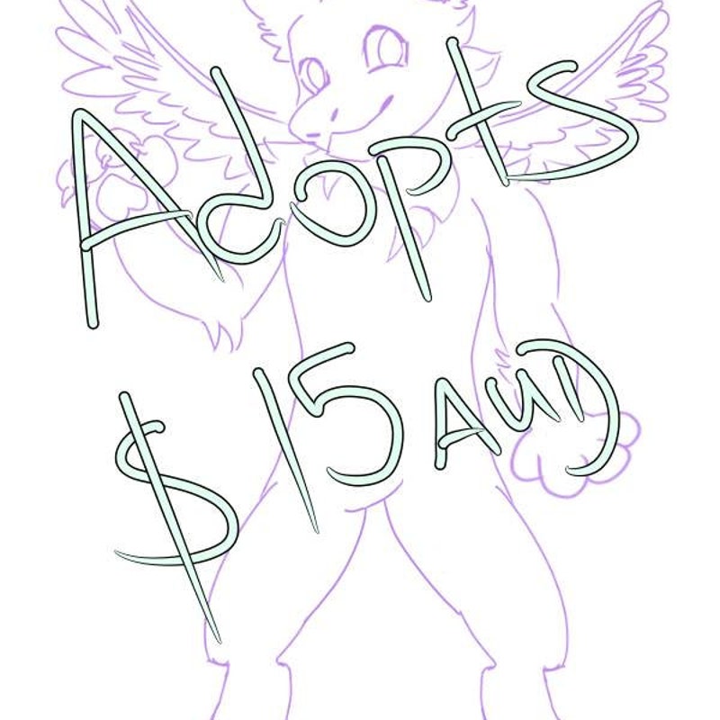 Dragon Fursona Base - Etsy