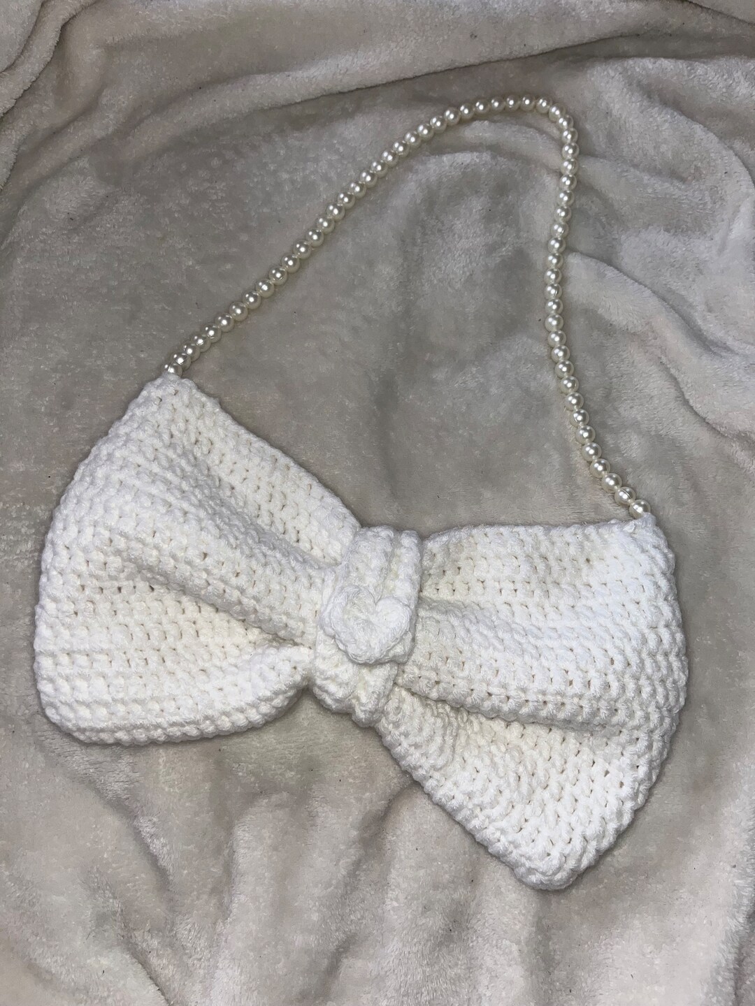 Crochet Bow Bag 2 in 1 - Etsy