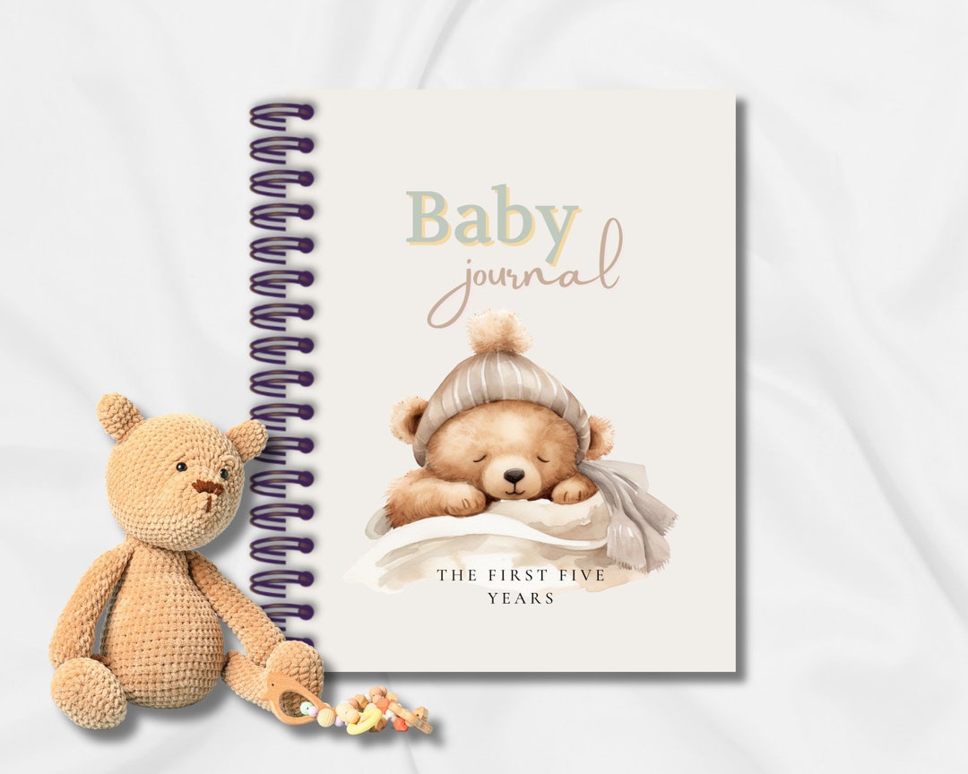 Personalized Baby Book Printable, Shower Gift, Memory Book Template ...