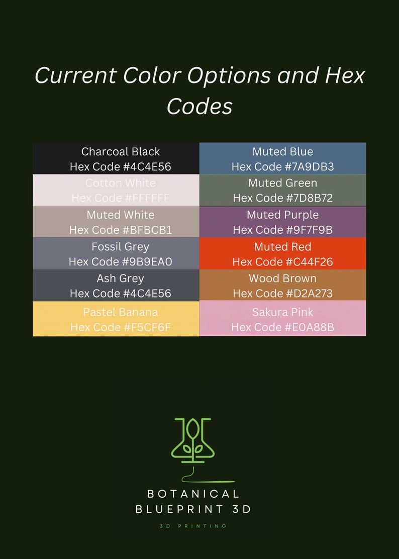 The Zen Planter With Integrated Drip Tray - 3D Printed Plant Pot With ...