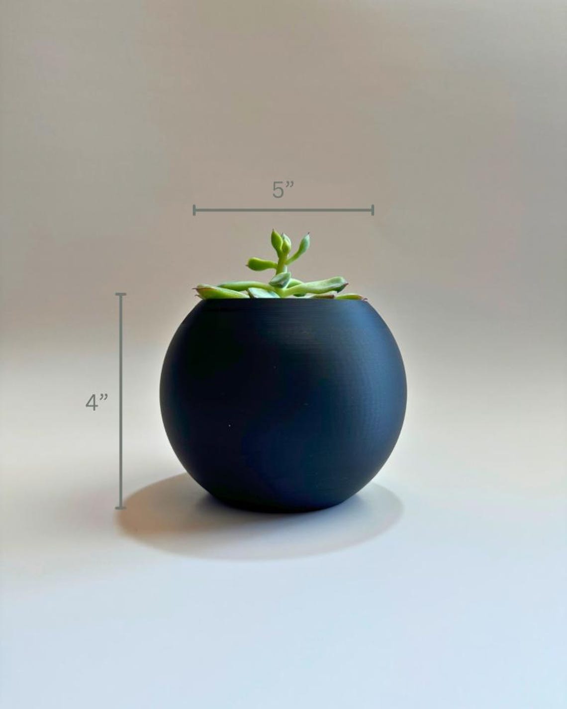 The Sphere Pot - 3D Printed Plant Pot With Integrated Drip Sleeve ...