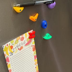 Mini Rock Climbing Wall Magnets – 3D Printed Climbing Holds for Fridge ...