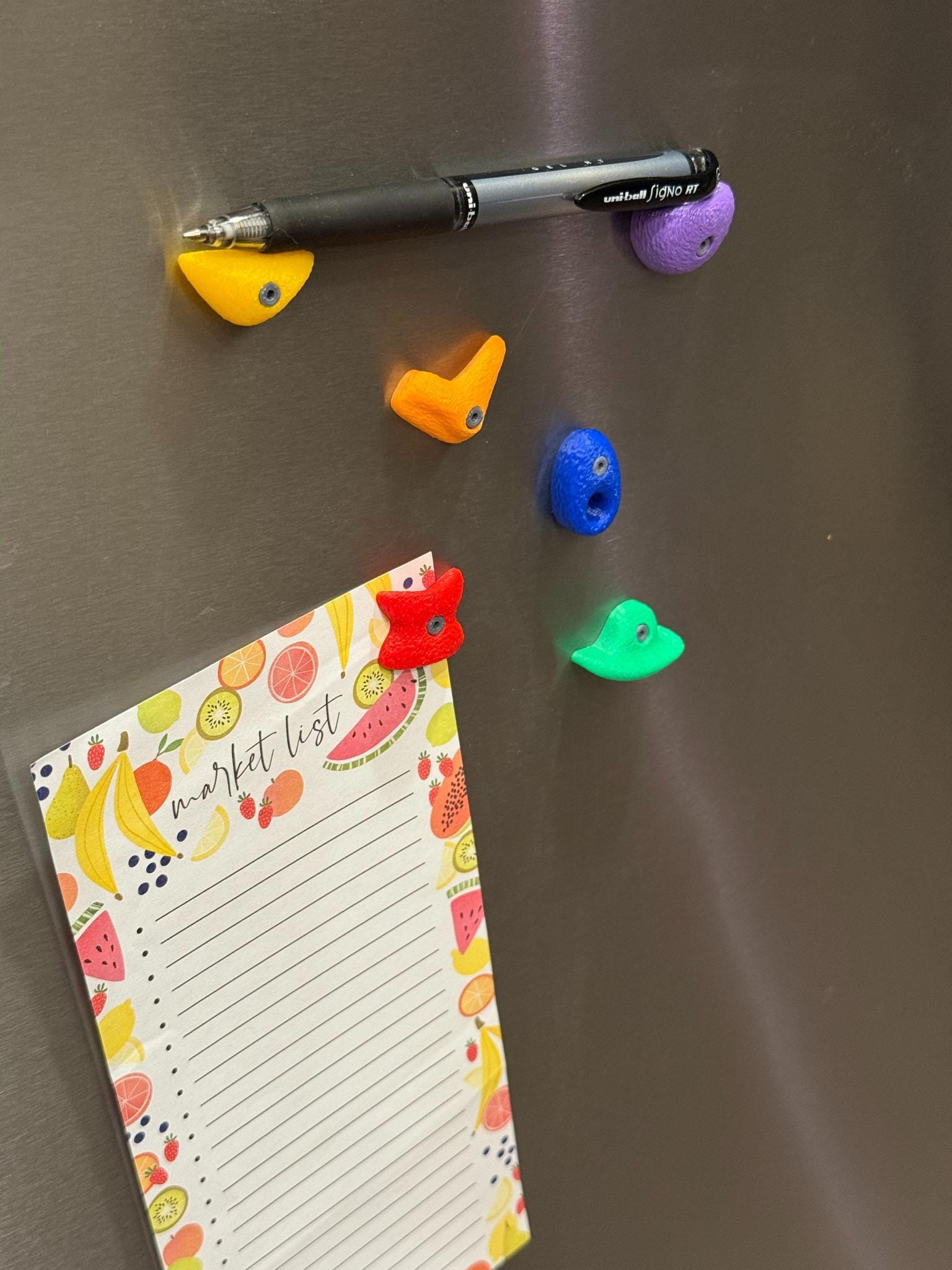 Mini Rock Climbing Wall Magnets – 3D Printed Climbing Holds for Fridge ...