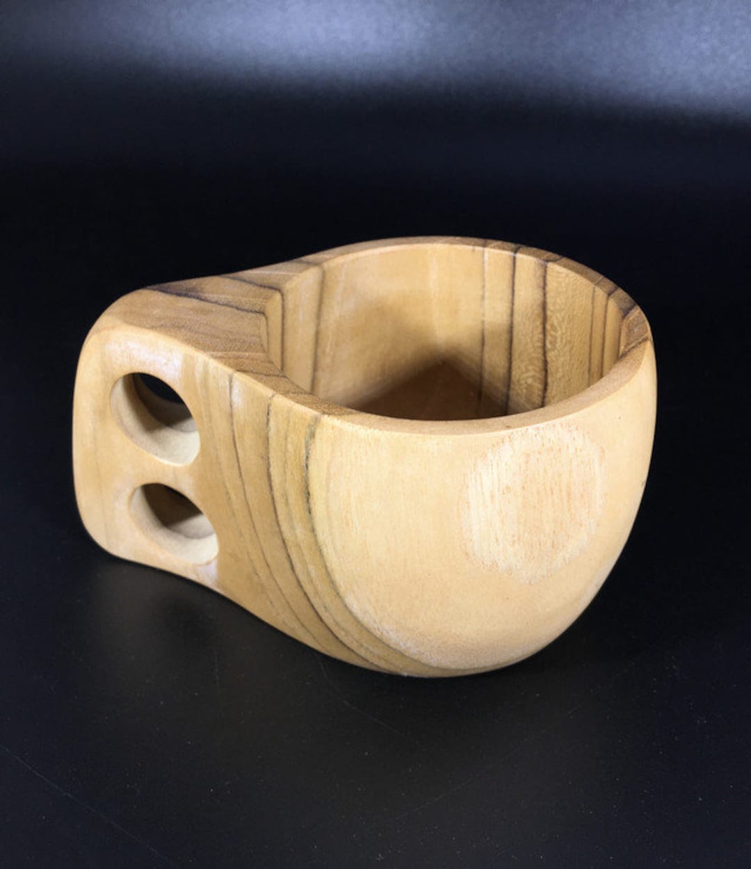 Teak Wood Natural-finish Ornamental Compact-sized Wooden Teacup - Etsy
