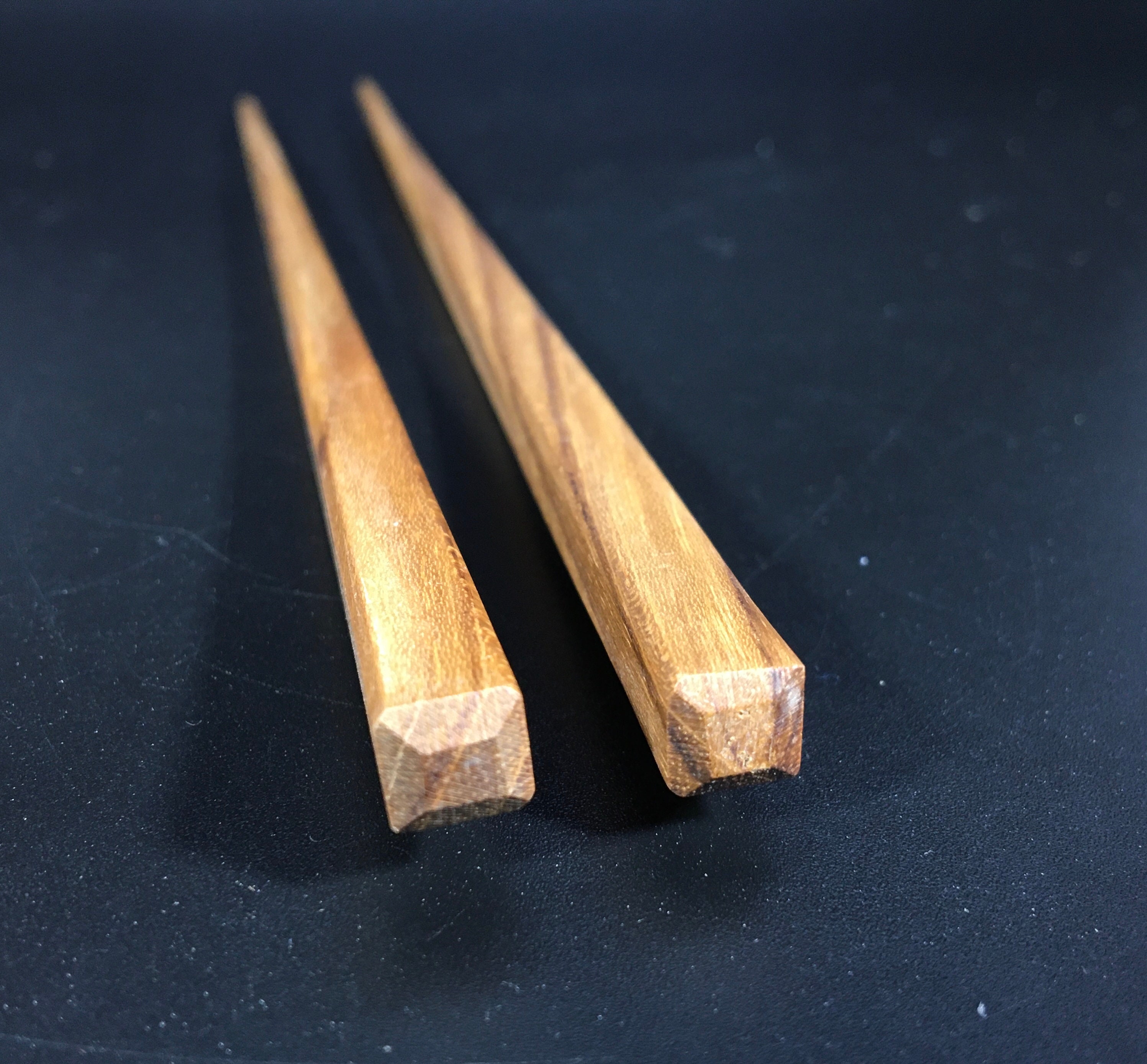 Teak Wood Natural-finish Ornamental Wooden Chopsticks With Stand - Etsy