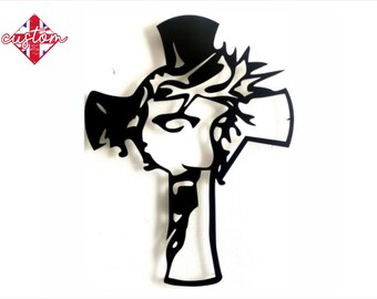 Jesus Face Metal Art - Etsy