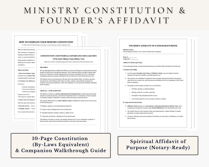 508c1a Ministry Activation Kit | Editable Church Templates for ...
