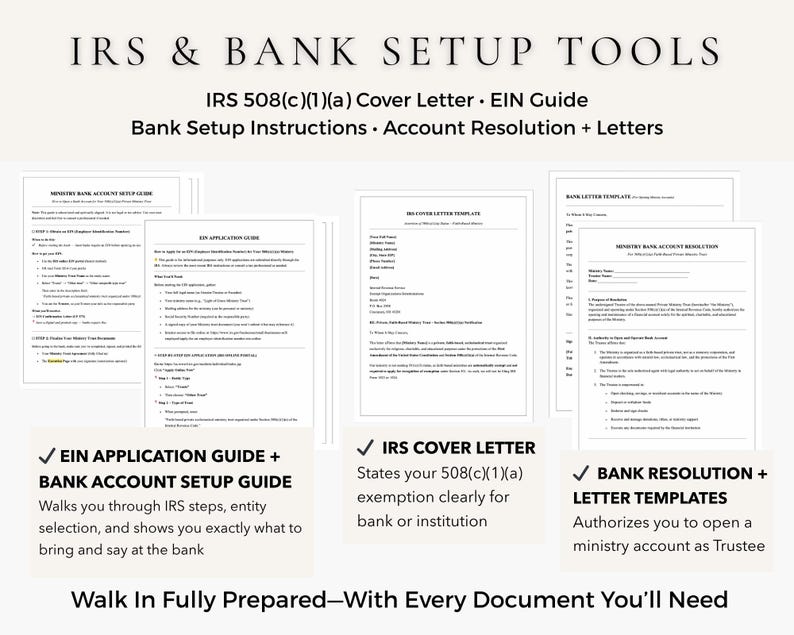 508c1a Ministry Activation Kit | Editable Church Templates for ...