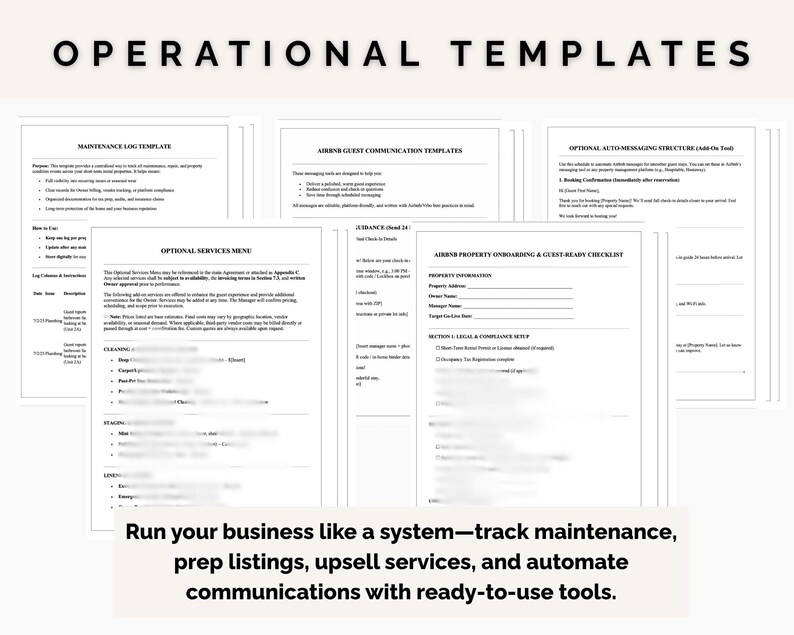 Airbnb Rental Property Management Agreement Template: VRBO Co-host ...