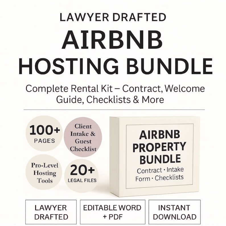 Airbnb Rental Property Management Agreement Template: VRBO Co-host ...