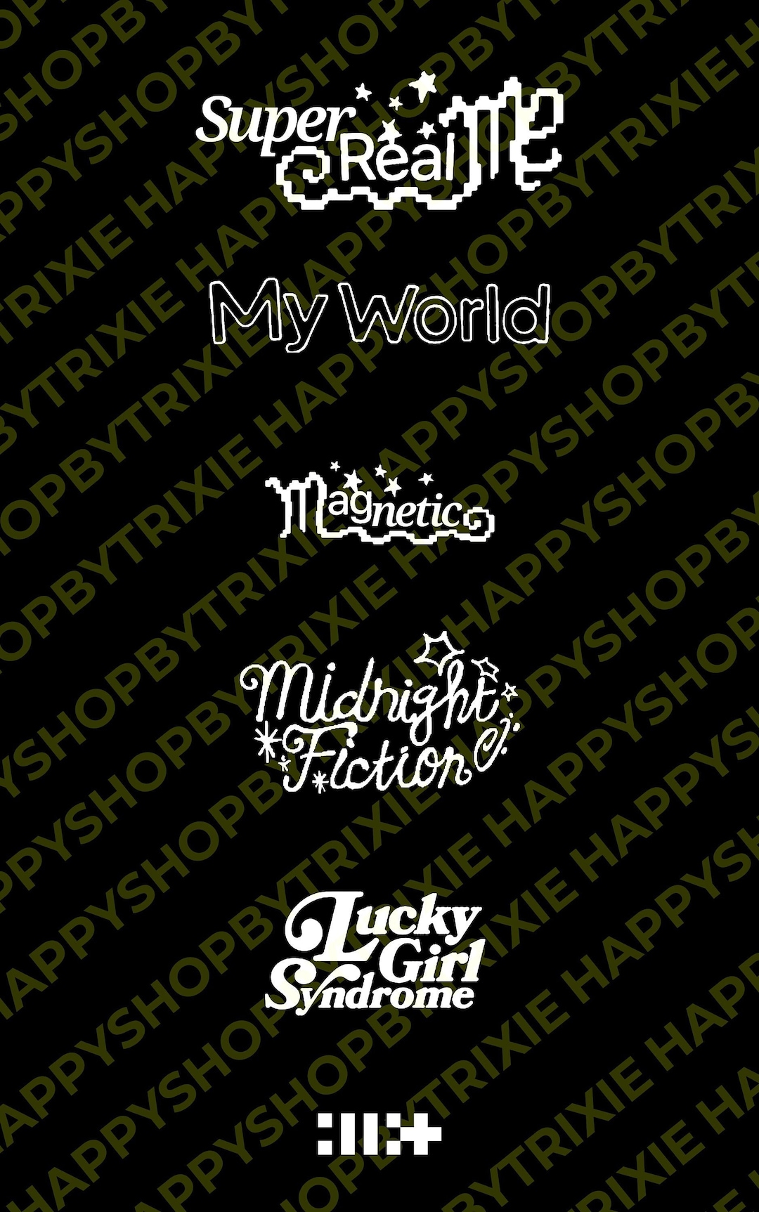 ILLIT Super Real Me Logo Digital Files (including Songs Magnetic, My ...