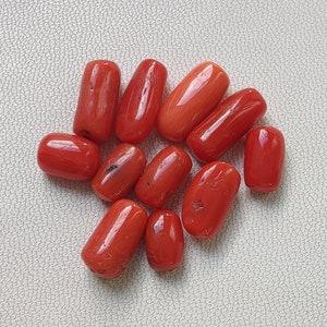 Gorgeous Red Coral Cabs, 100% Natural Italian Coral Gemstone, Red Coral ...