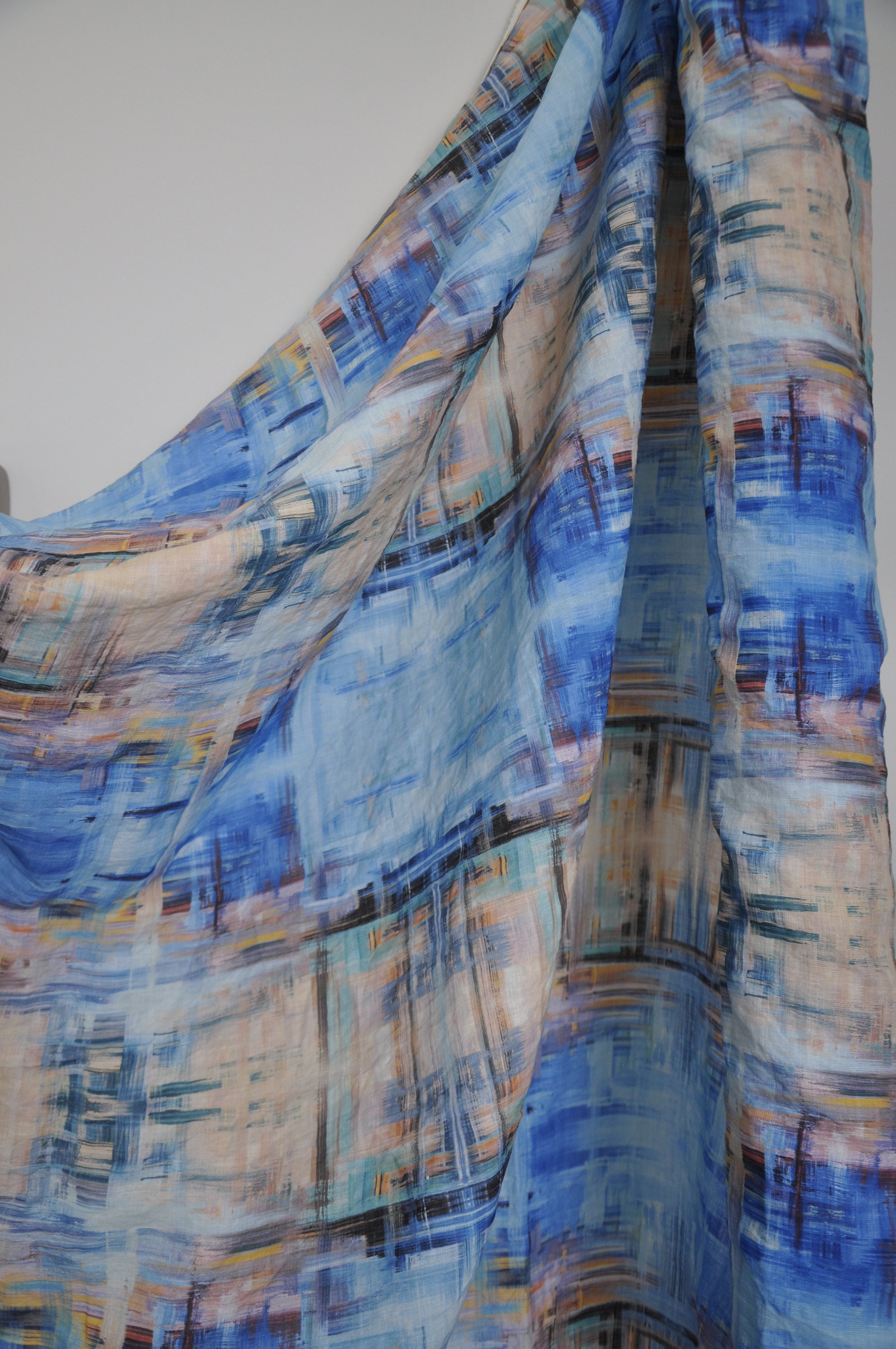 Artwork Made on Printed Linen. Lightweight Linen for Use in - Etsy