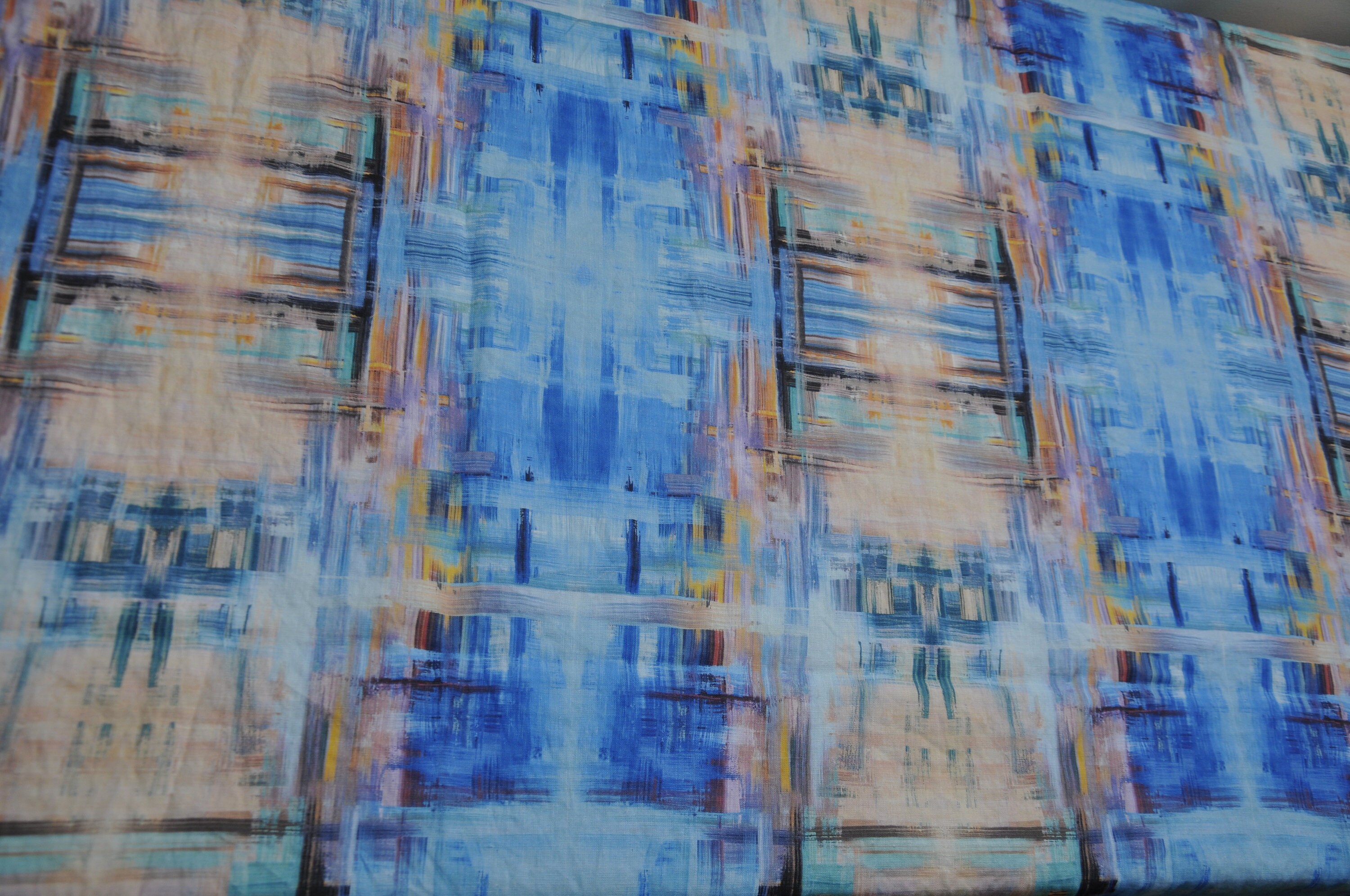 Artwork Made on Printed Linen. Lightweight Linen for Use in - Etsy