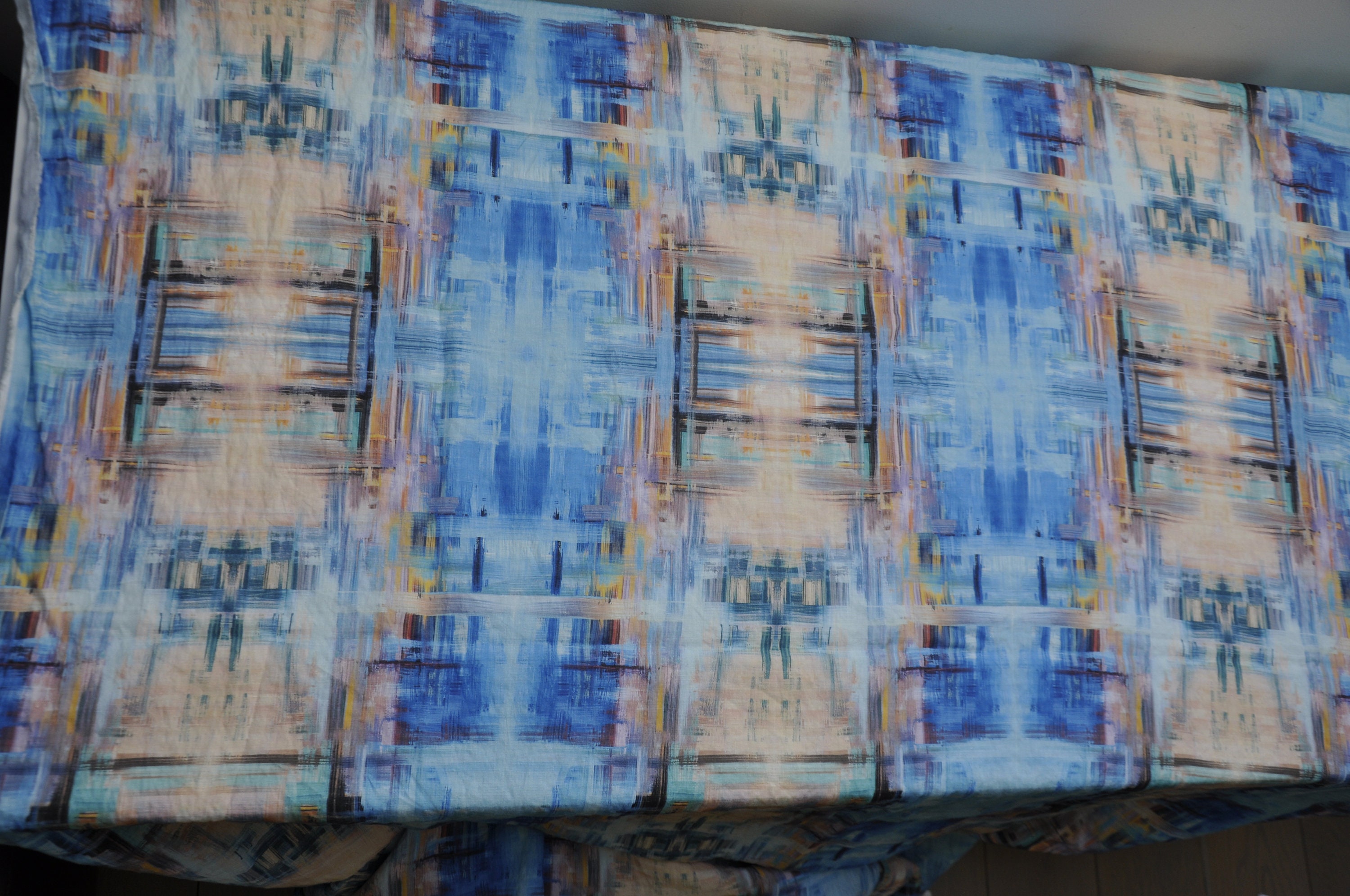 Artwork Made on Printed Linen. Lightweight Linen for Use in - Etsy