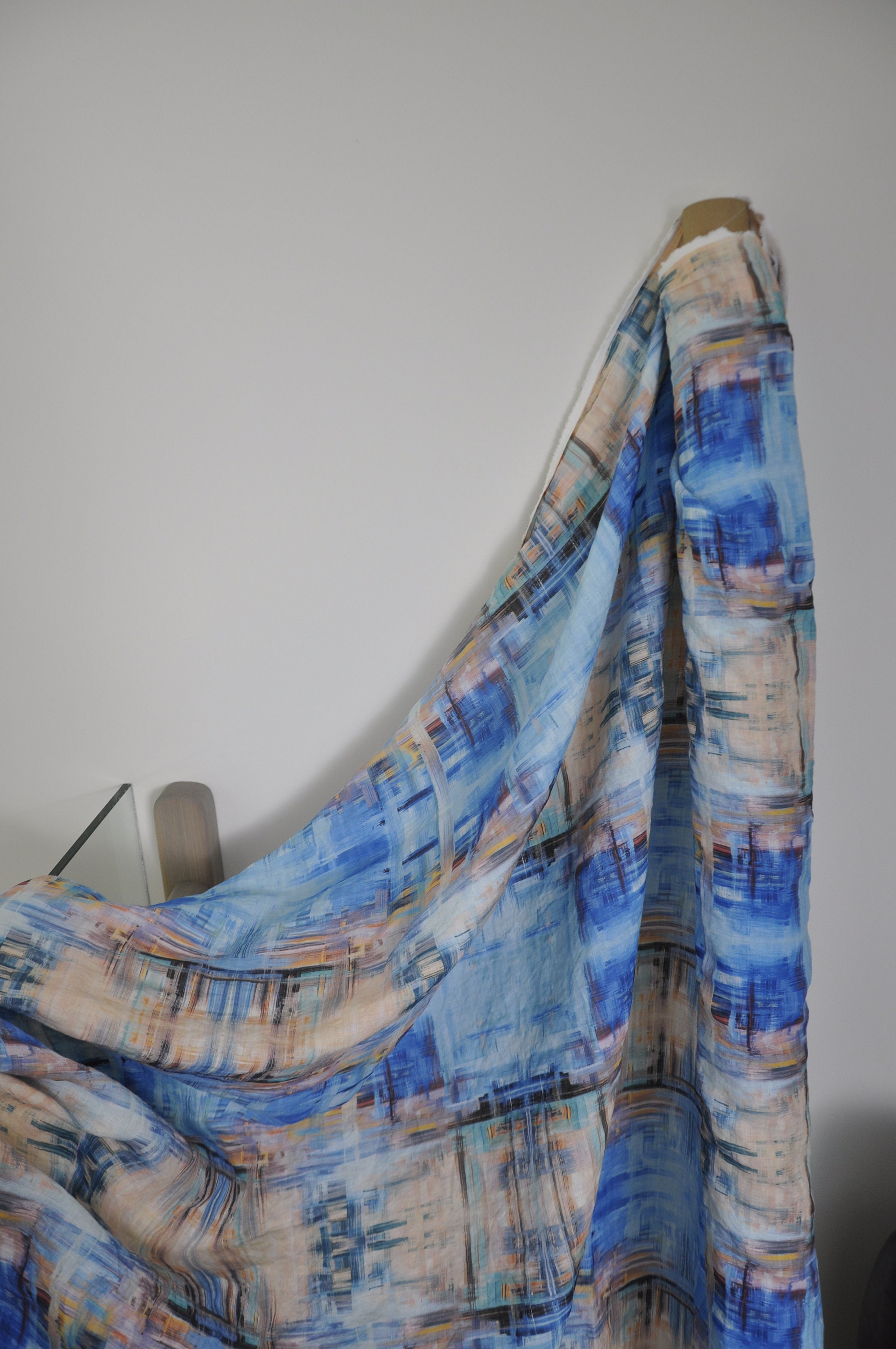 Artwork Made on Printed Linen. Lightweight Linen for Use in - Etsy