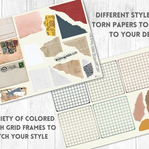 Digital Scrapbooking Sticker Pack Vol. 1, Goodnotes Mood Board ...