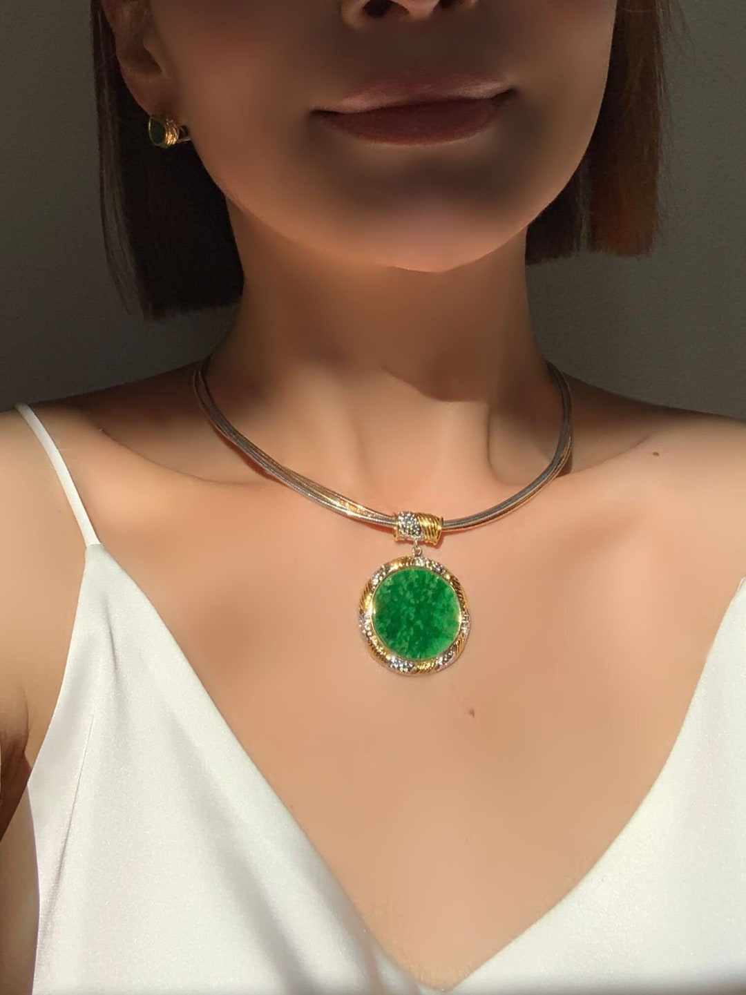 Genuine Burmese Jade, A Type, Beautiful Jade Pendant - Etsy